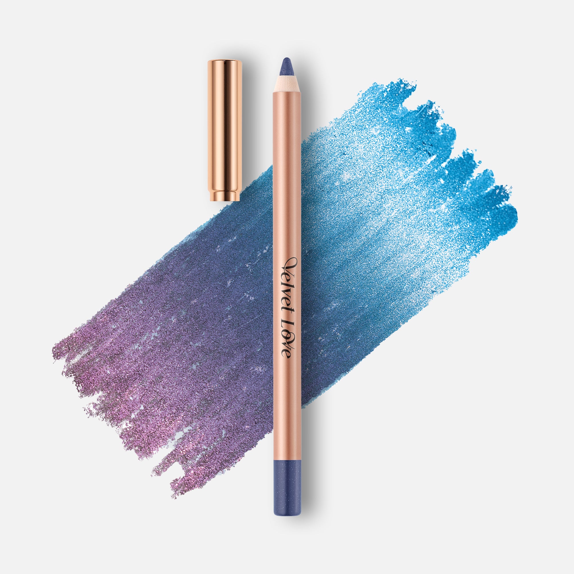 Velvet Love Eyeliner Pencil (Metallic Azure Blue)