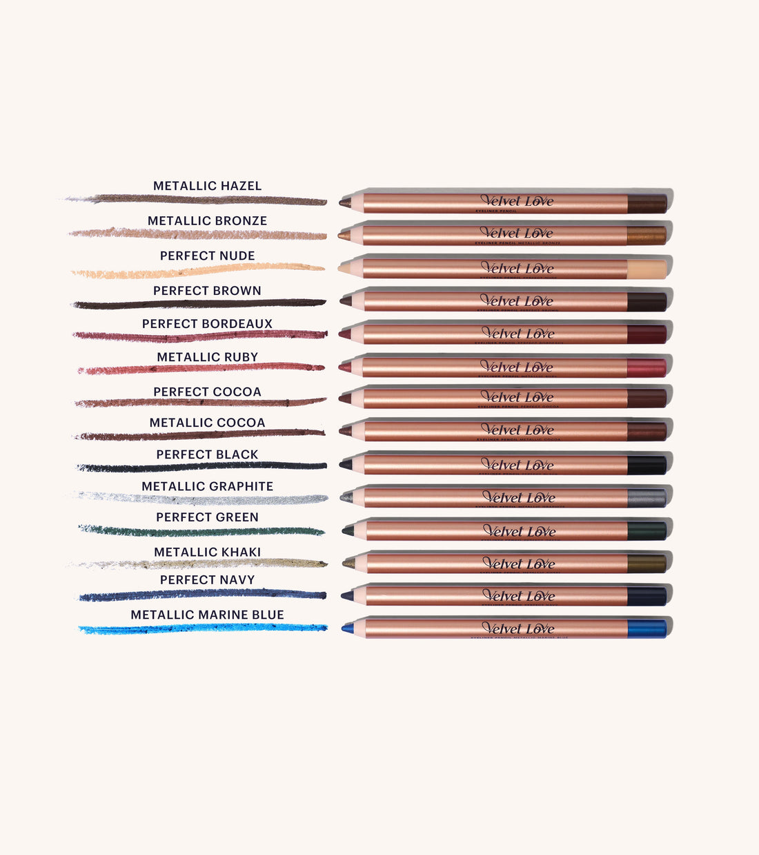 Velvet Love Eyeliner Pencil (Metallic Graphite)